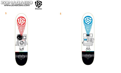 Zona Casio: Espectaculares los nuevos Skateboards de Stereo Sound Agency