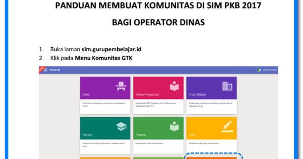 Langkah-Langkah Dalam Memasukkan Komunitas Pada Sim Pkb - contoh pidato ...