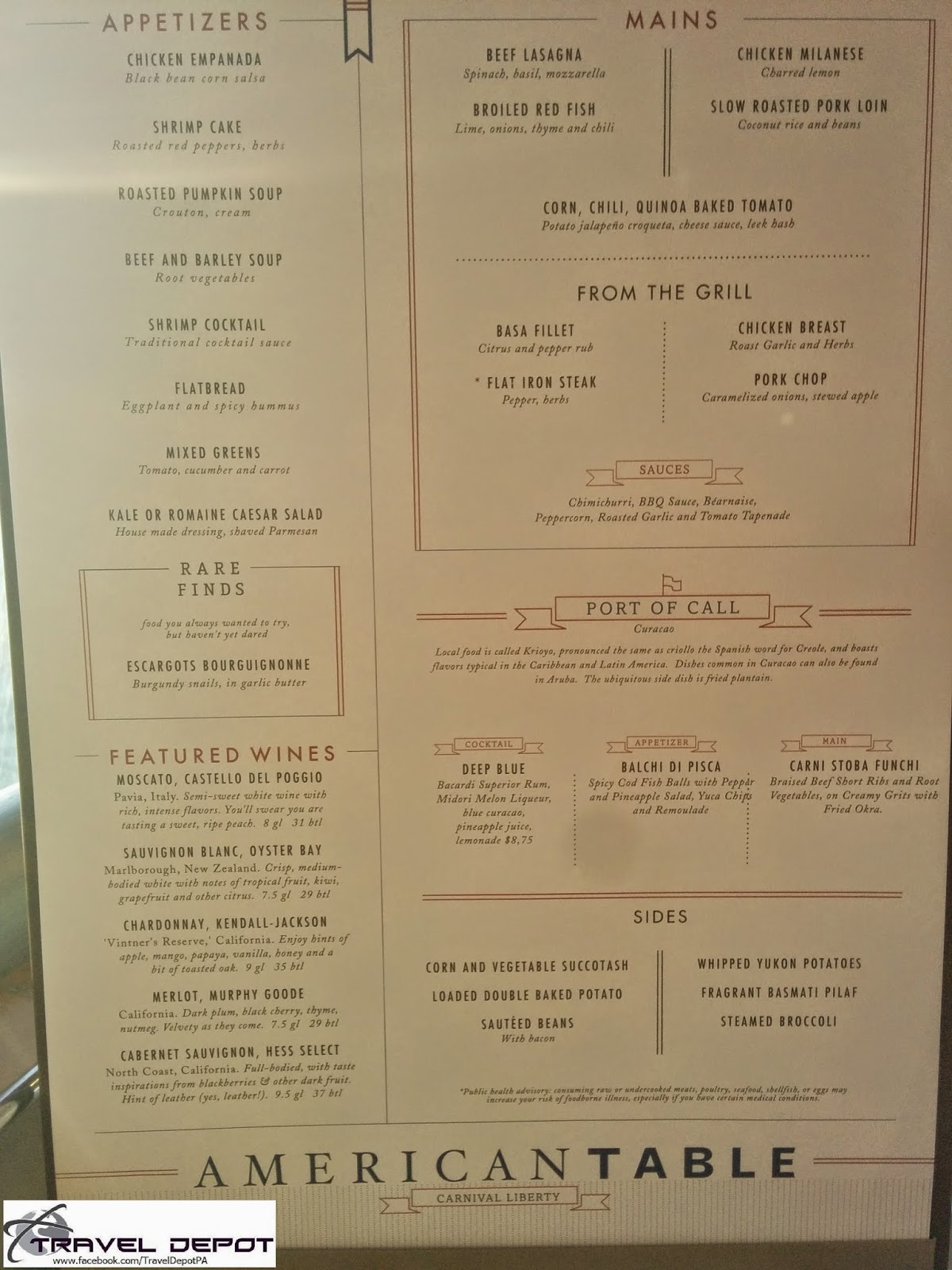 Carnival Liberty - dinner in the dining room | Travel Depot