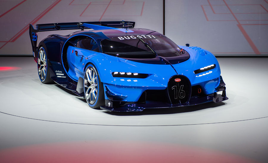 Today's Car Action: New Bugatti Vision Gran Turismo