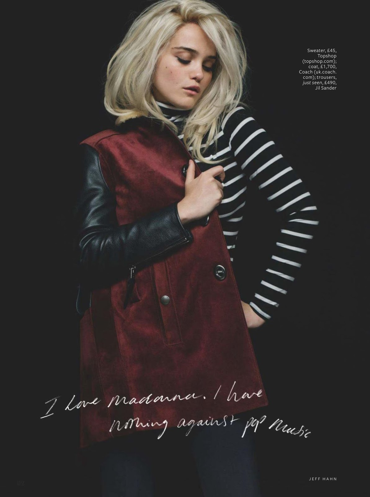 Dreaming of Dior: "Sky's the Limit" Sky Ferreira for InStyle UK ...