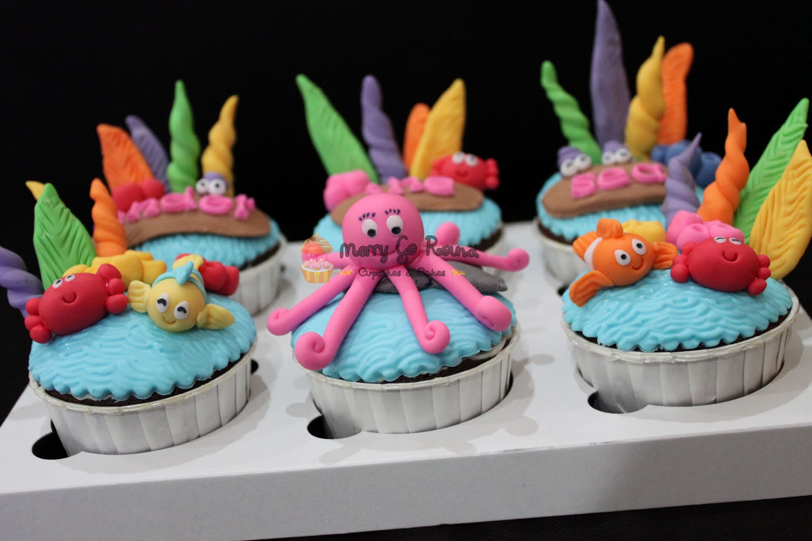 Merry Go Round - Cupcakes & Cakes: Under The Sea Theme Cupcakes