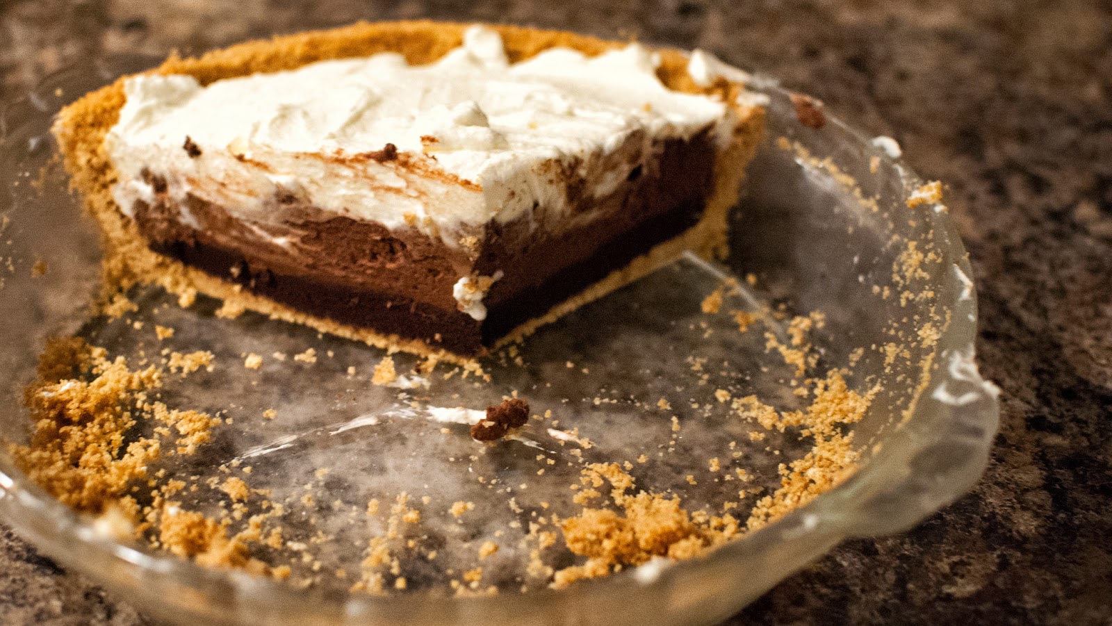 Strawberry Roan: Rich and Fudgy Chocolate Truffle Pie