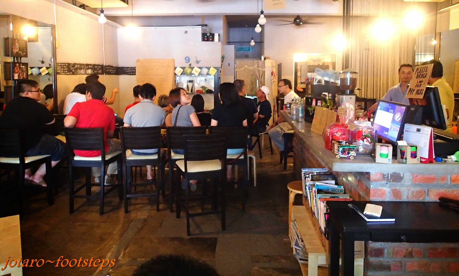 Footsteps - Jotaro's Travels: YummY! - A Tasty Affair @ Bulb Coffee