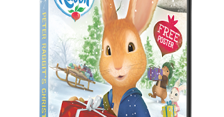 Peter Rabbit's Christmas Tale on DVD - Review and Giveaway | Red Rose Mummy