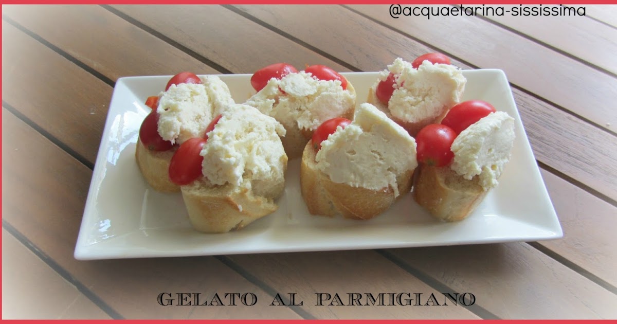 acqua e farina-sississima: gelato al Parmigiano Reggiano