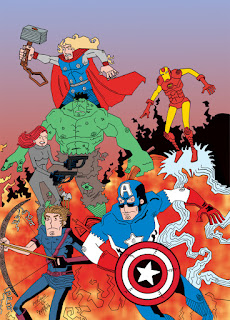 Castelhano Art: Vingadores por Adriano Lima & John Castelhano