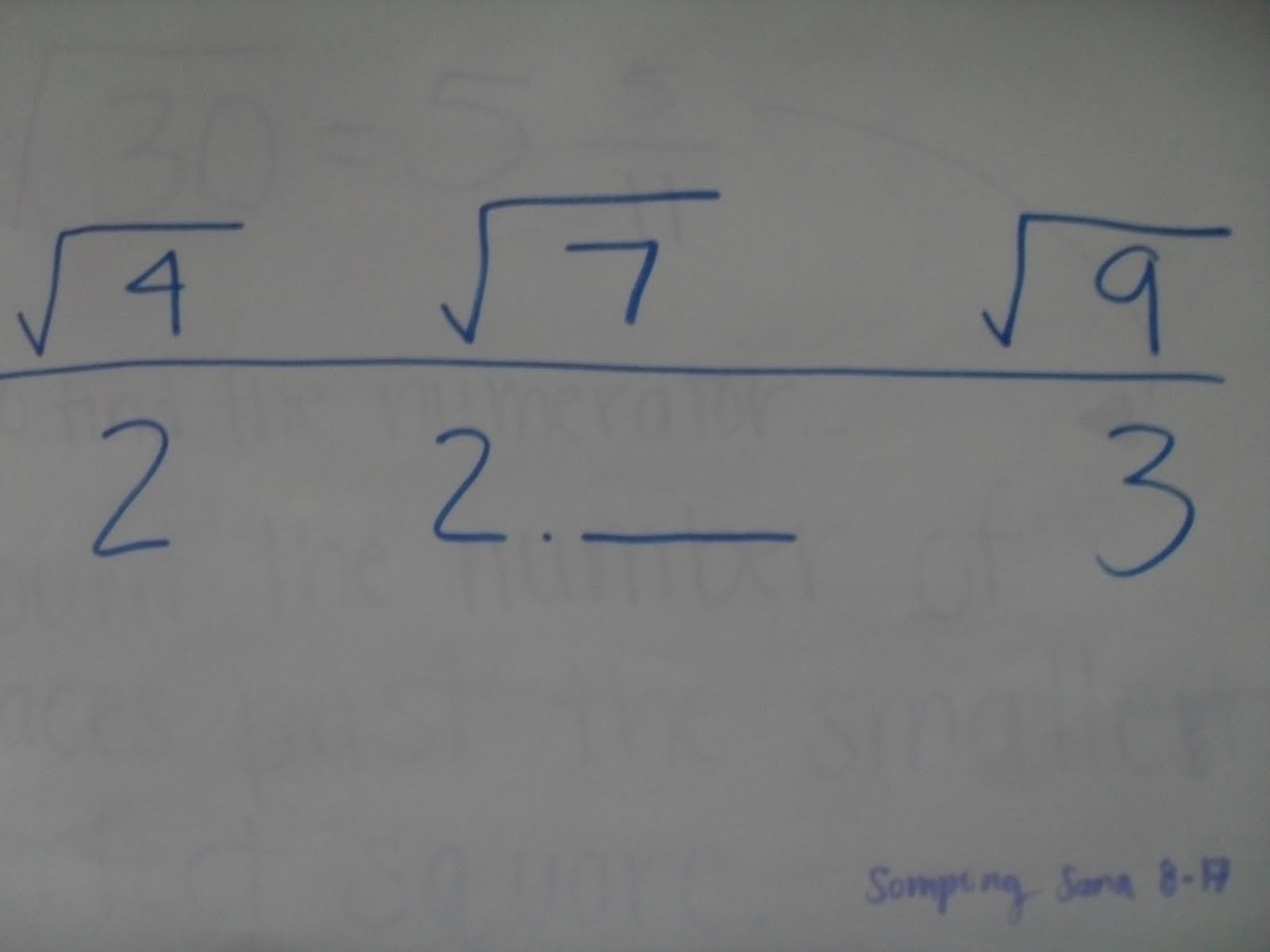 817 Math Blog (2011): Sompong's Estimating Square Roots Post