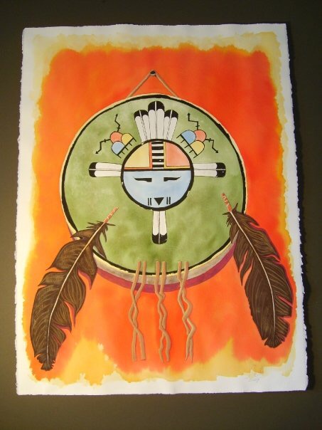 Faustus' Kachina Gallery: Hopi Sun-Shield