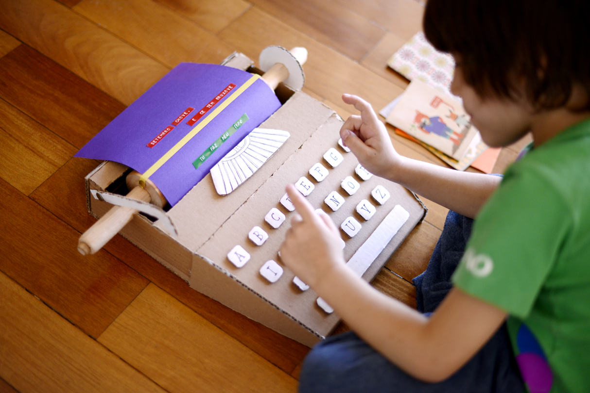 Diy Tips Cardboard Typewriter
