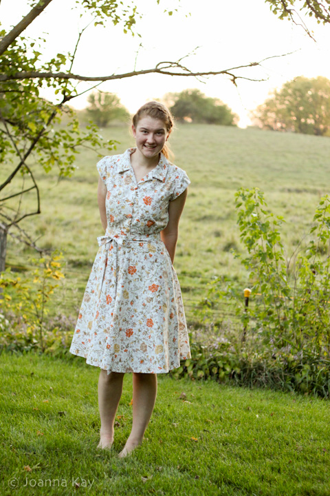 Simplicity Misses' Dresses 1880 pattern review by Josnazz