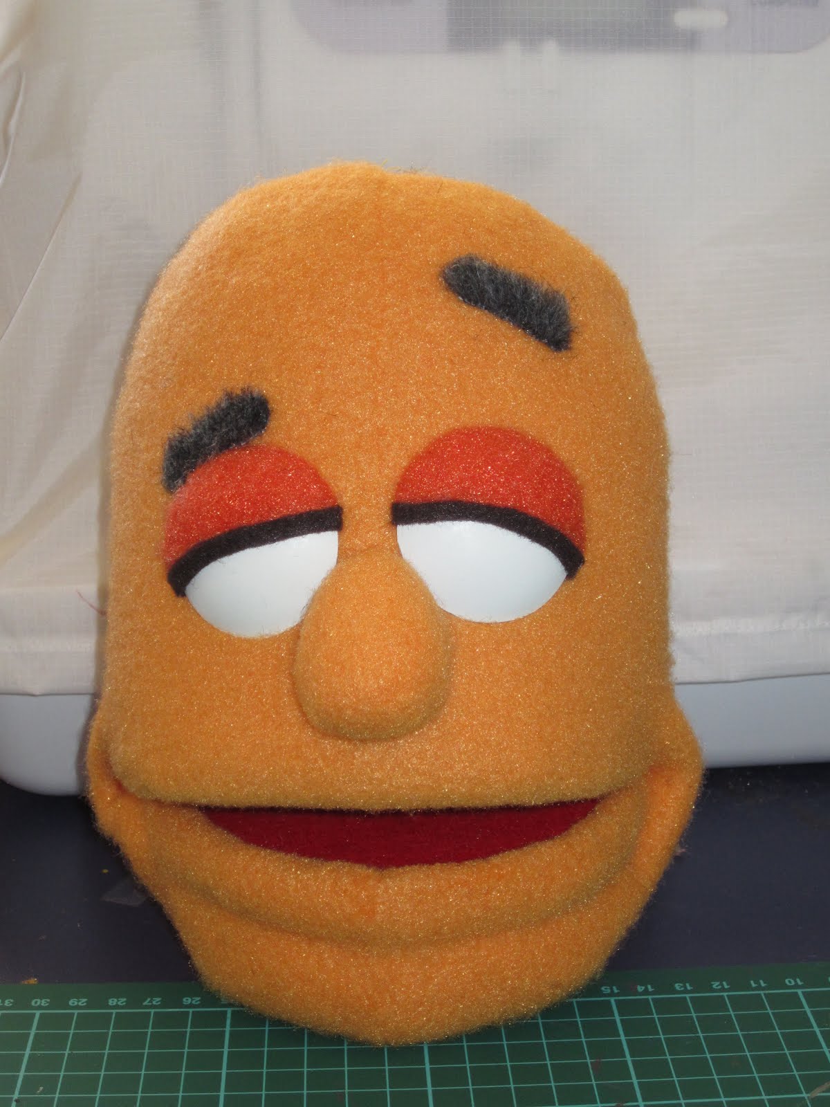 jarrod boutcher puppets: Gentleman puppet