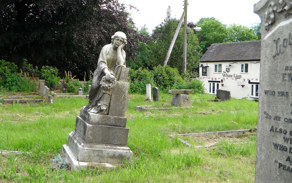 Staffordshire Photo: Bored in graveyard