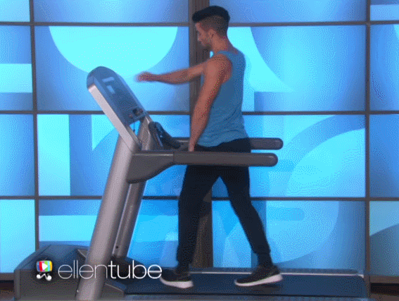 VJBrendan.com: Dancer Carson Dean Does Uptown Funk on a Treadmill!