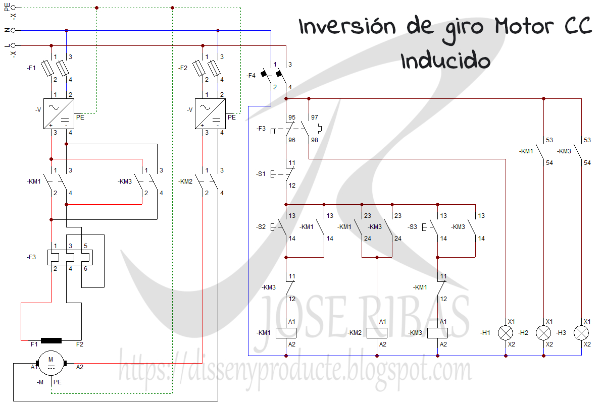 Motores de Corriente Continua (CC) : Tipos de Conexiones. - Jose Ribas ...