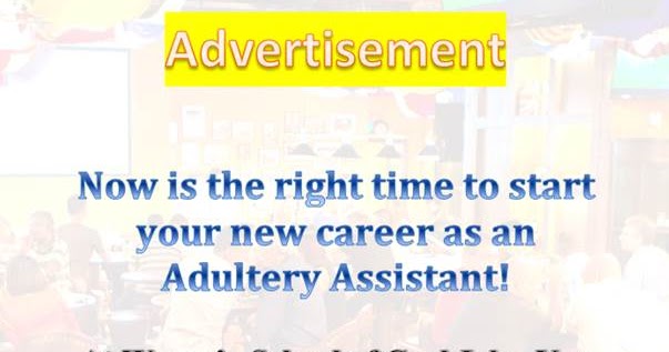 I am CuTRis: Your New Career as an Adultery Assistant!