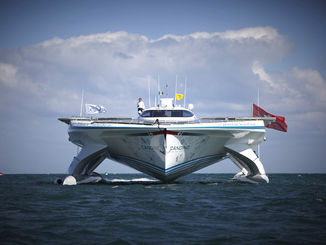 Destinations: Solar Mega Yacht Visits Brisbane