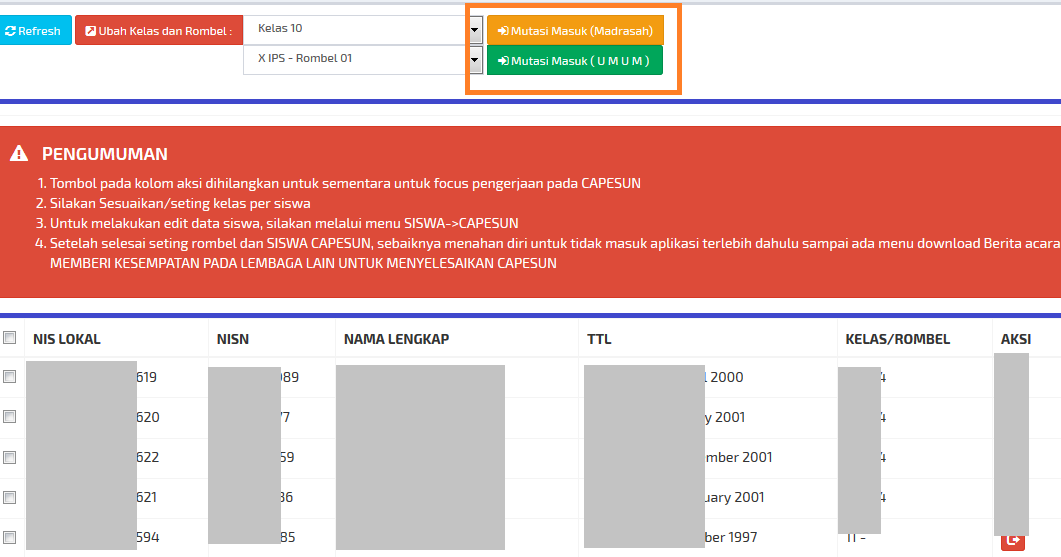 Cara Input Data Siswa Baru dan Pindahan di EMIS Online - Bimbel Sekolah