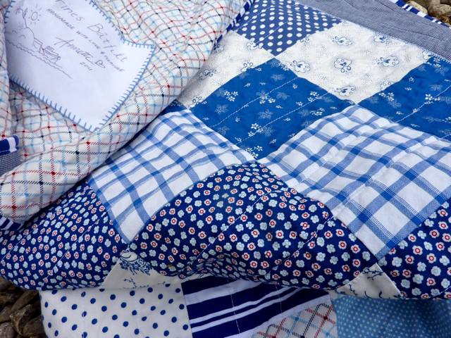 My Rose Valley: Boat quilt - VOILA!