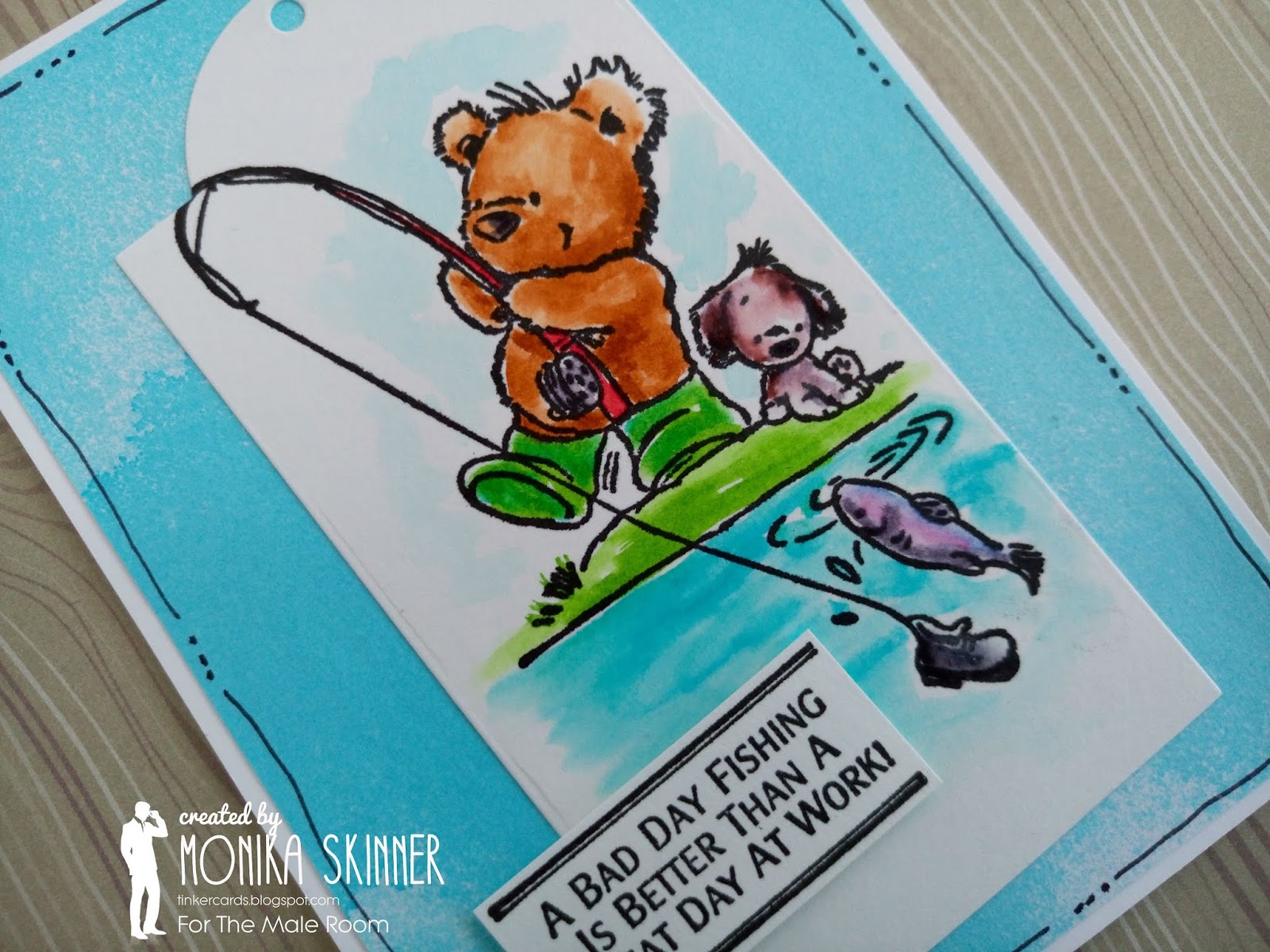 TinkerCards Designs: A Bad Day Fishing