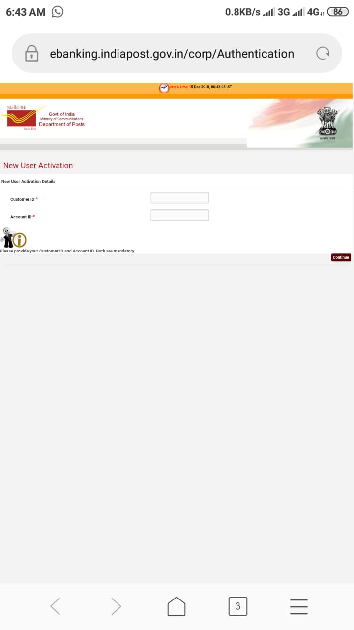 Step by Step Procedure to Active Post Office Savings Bank (POSB ...