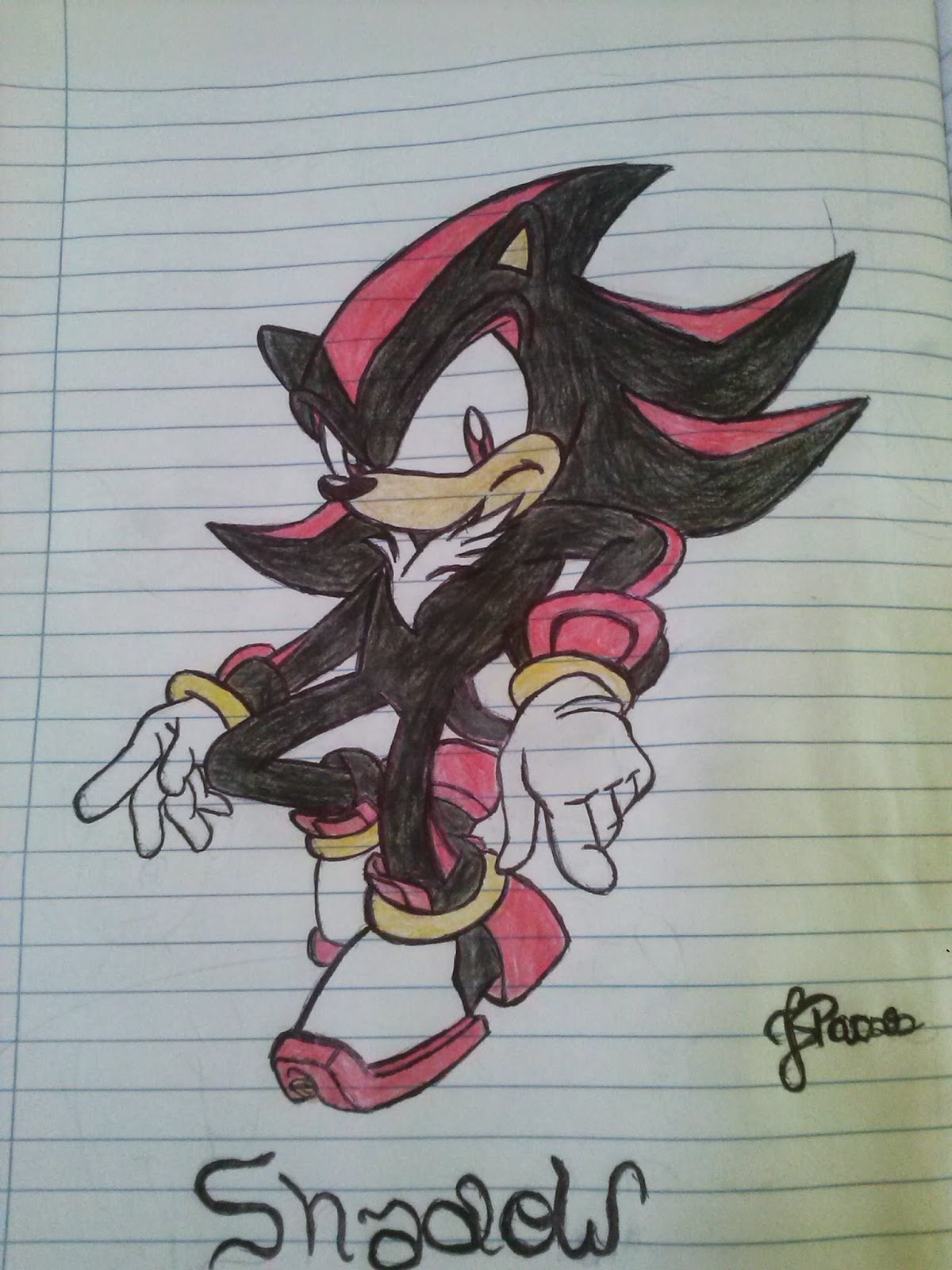 Shadamy Fans Brazillian: Shadow The Hedgehog Drawings