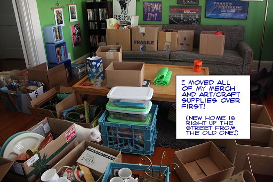 Sunday Goals #15: Moving, Organizing, and Getting to it!