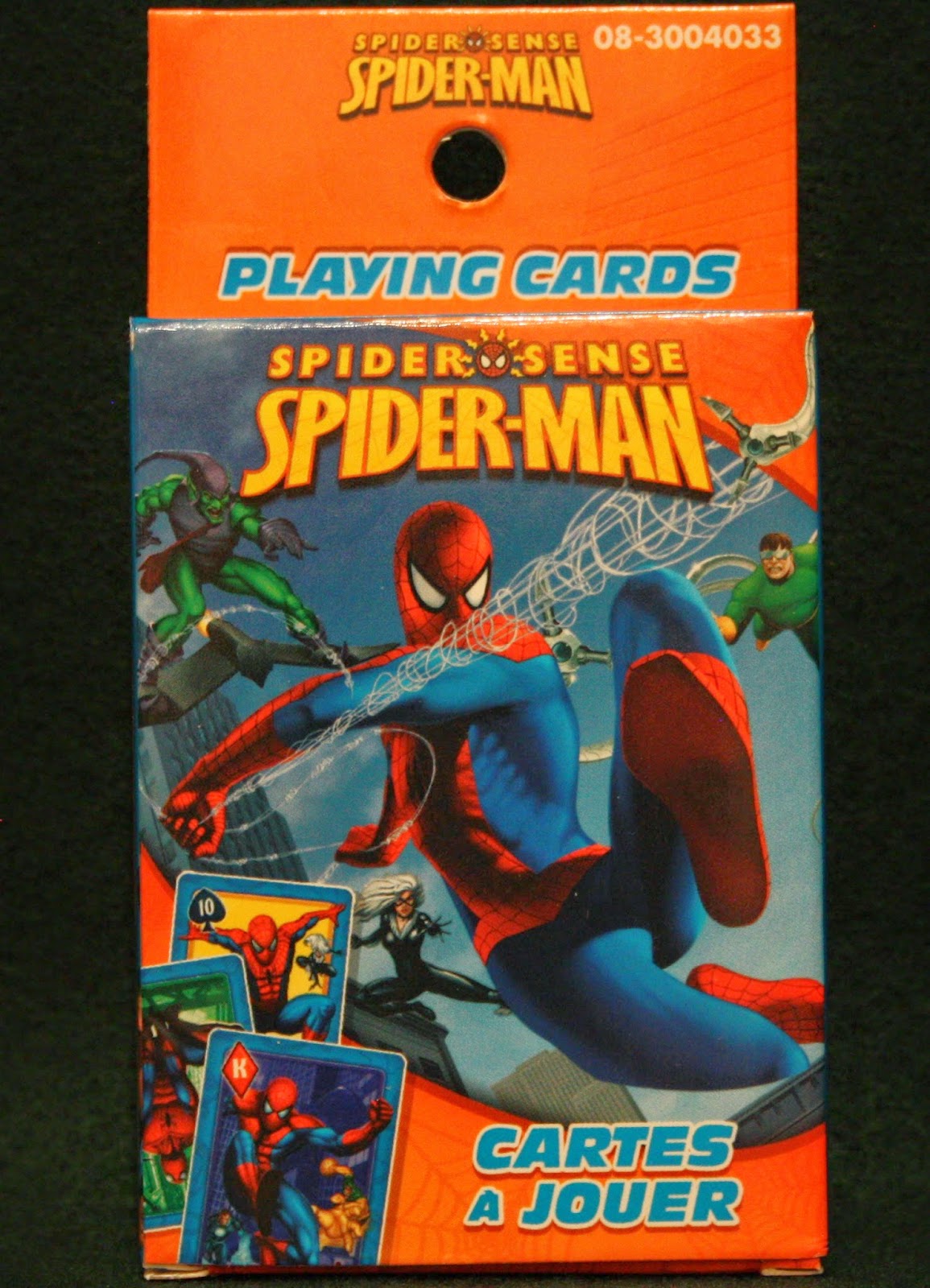 Cartas de Superheroes: SPIDER SENSE SPIDER-MAN CARTES Á JOUER