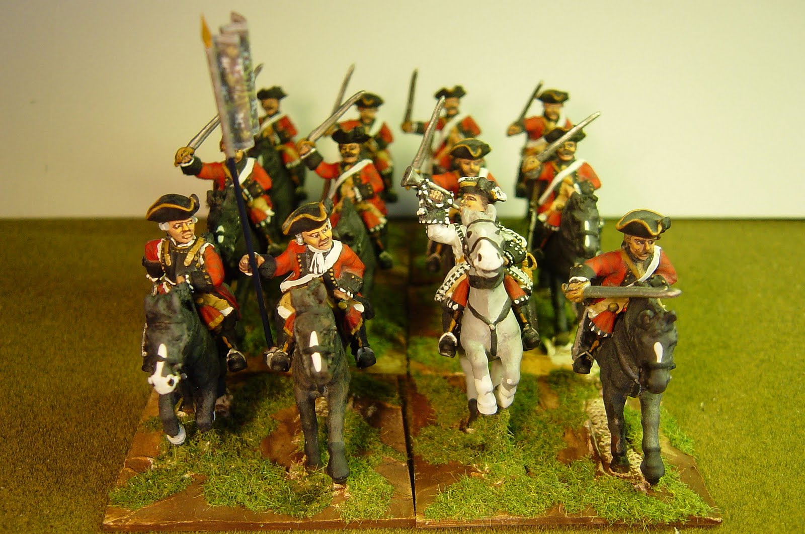 Painting Wargames Figures: SYW French Cavalry: Colonel Général