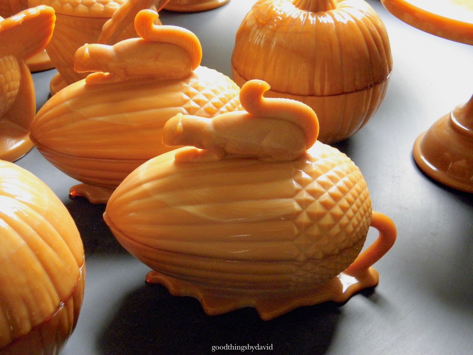 L.E. Smith Caramel Glass for Martha by Mail