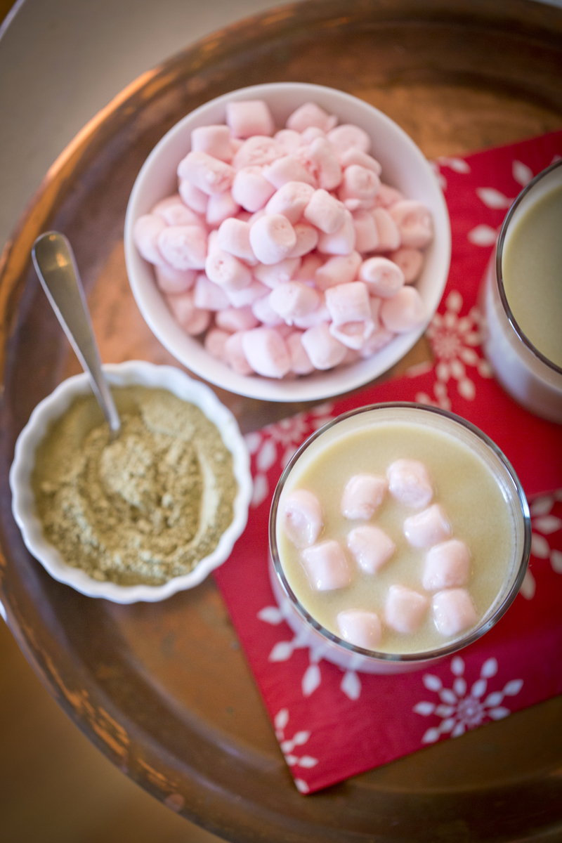The Chubby Vegetarian: Vegan White Chocolate Matcha Hot Chocolate ...
