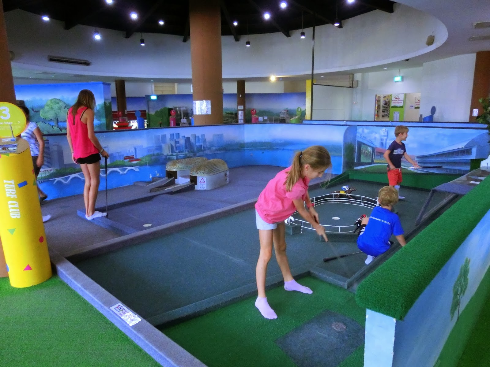 Visit to LilliPutt- Singapore’s first themed indoor mini golf course ...