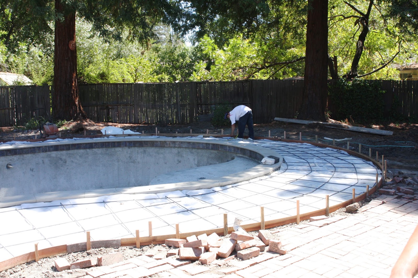 Swimming Pool Renovation Update - Simply Organized