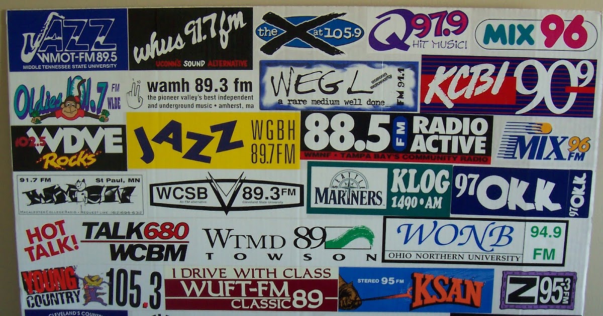 Radio Sticker of the Day: Sticker Board #1A
