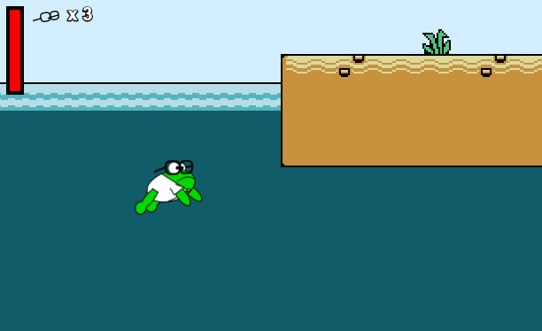 Amphibian Abstracts: Swimming in a Phaser Platformer