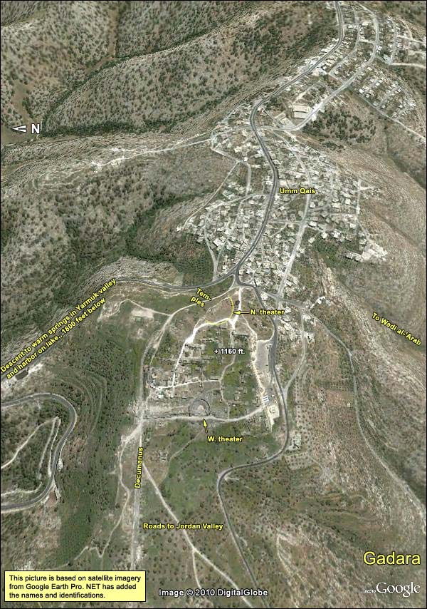 ARQUEOLOGIA E TEOLOGIA : Arqueologia da Cidade de Gadara