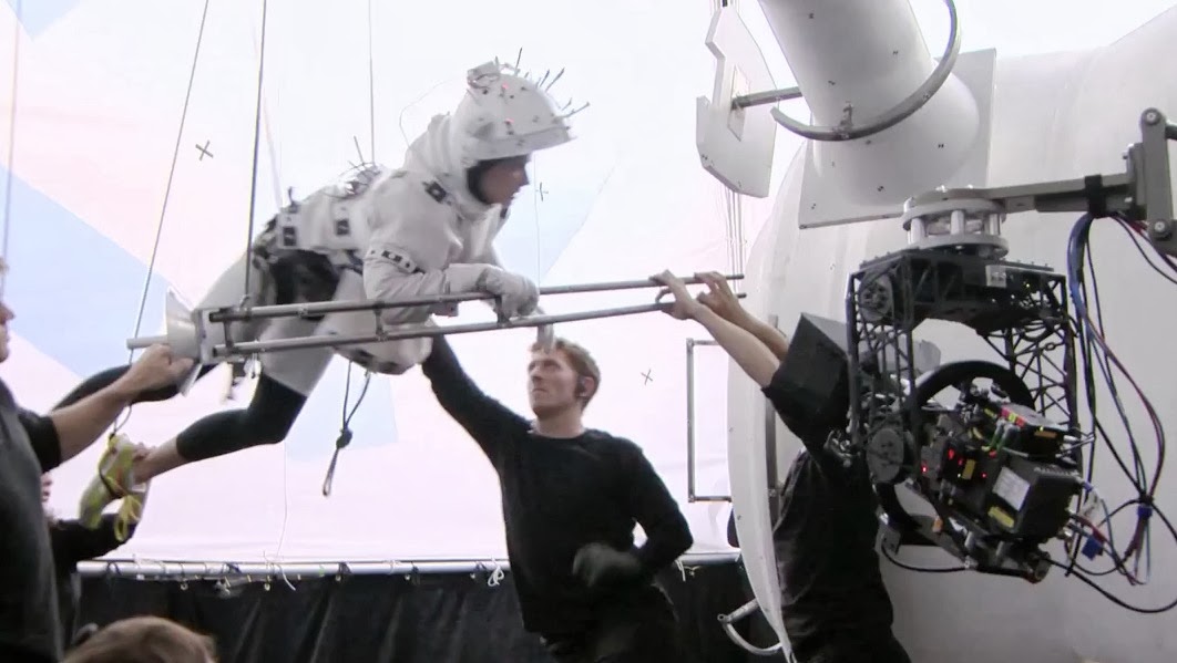 Behind The Scenes Gravity From Script To Screen Making Of Movie Vfx Rigs Bot And Dolly