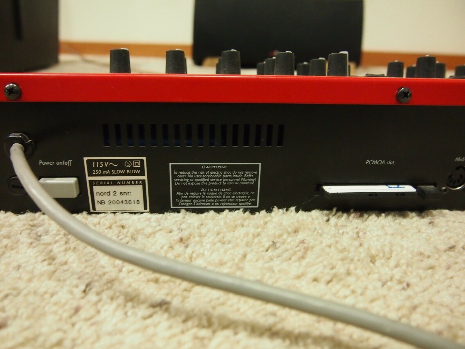 MATRIXSYNTH: Clavia Nord Rack 2 SN 20043618 w/ Original Box