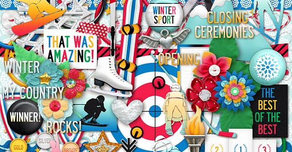 Digi Delights: Winter Sport & a Freebie!