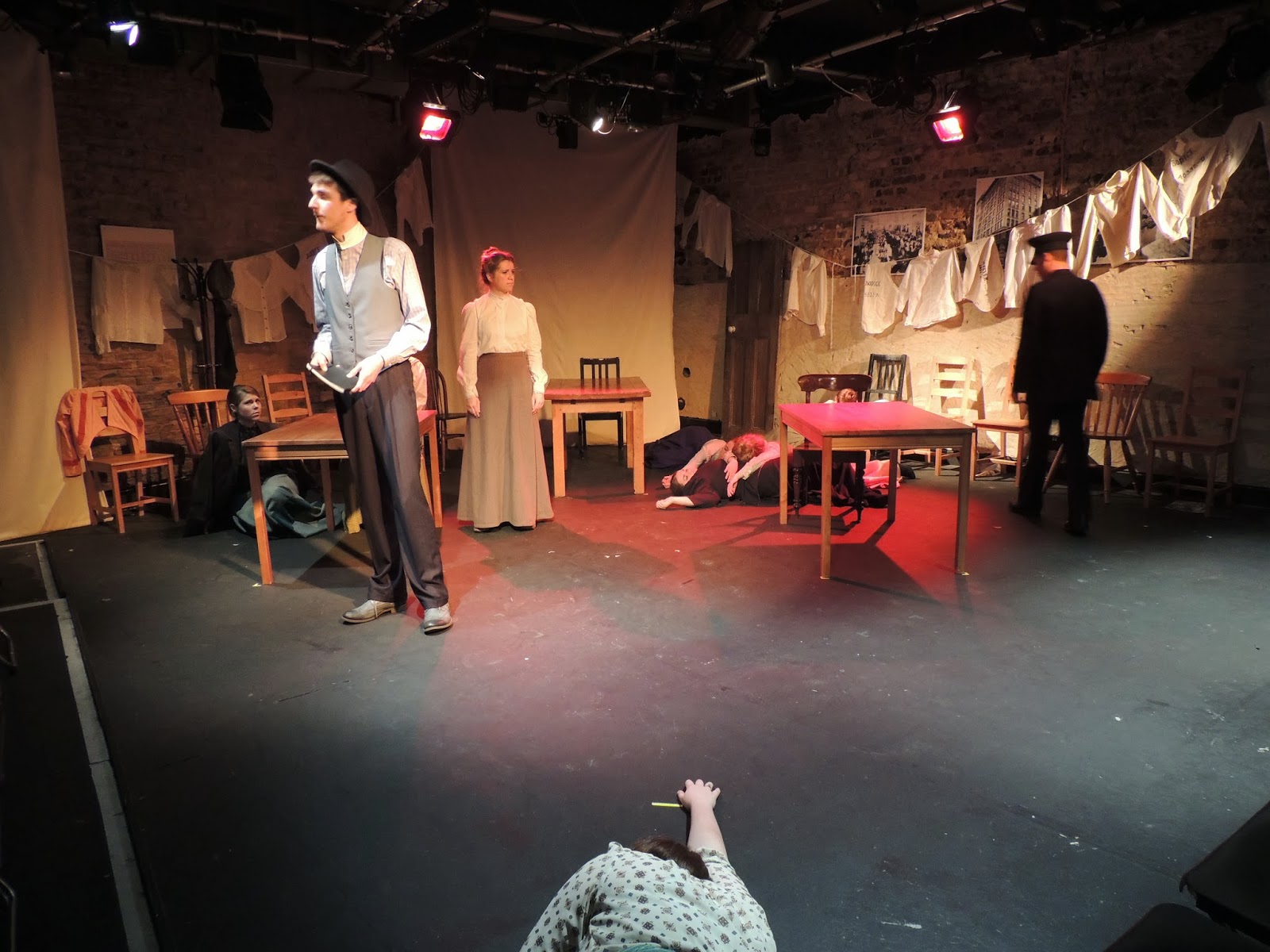 A Semester in London: THE TRIANGLE FACTORY FIRE PROJECT...TARA ARTS