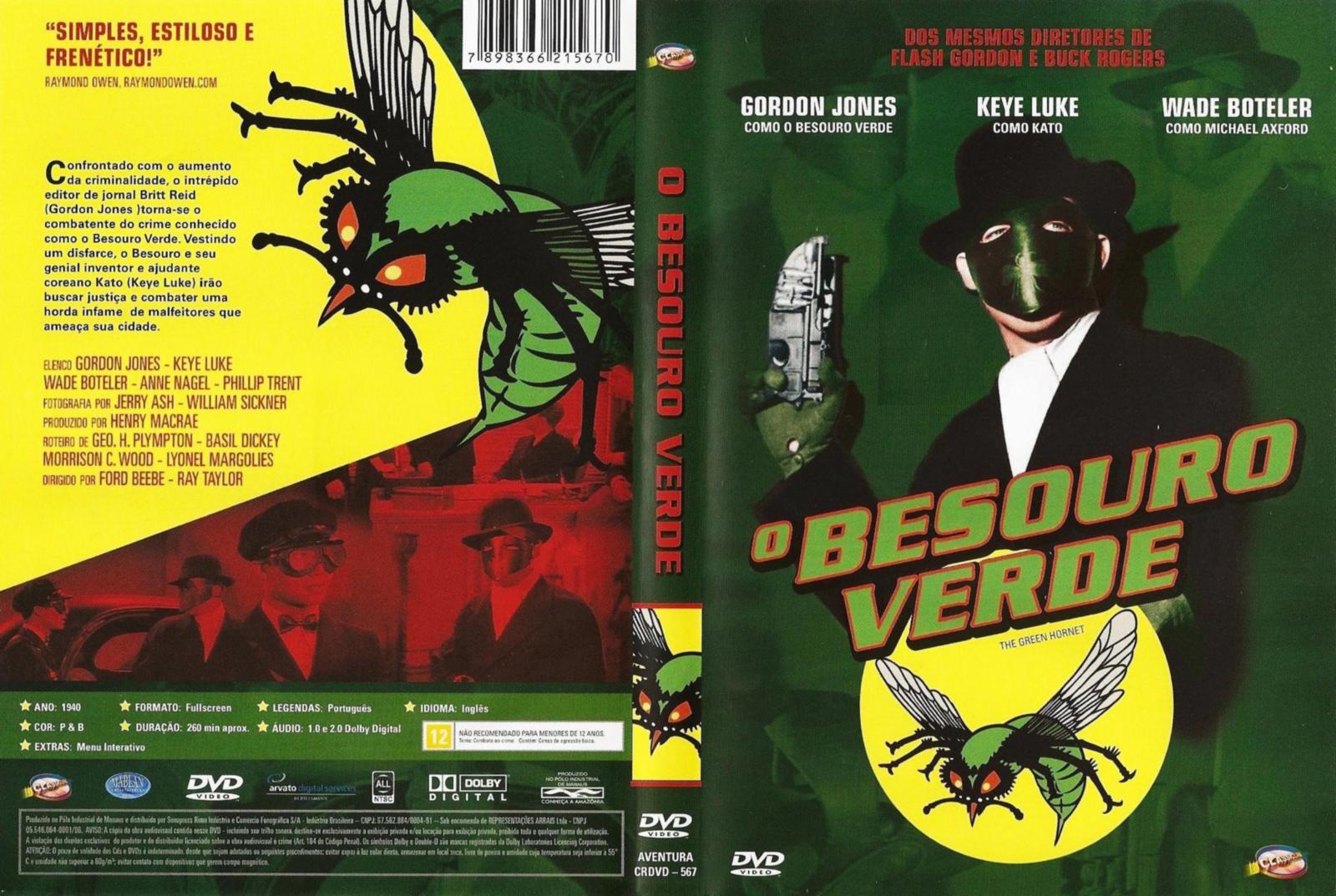 Capas Medina - Somente Capas de DVD: O Besouro Verde