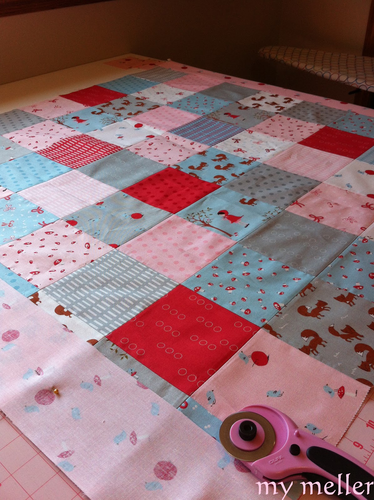 my meller: My First "Real" Quilt