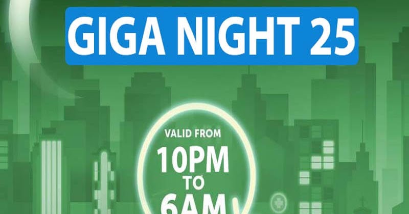 Smart GigaNight 25 - 1GB Data from 10PM to 6AM for Only 25 Pesos