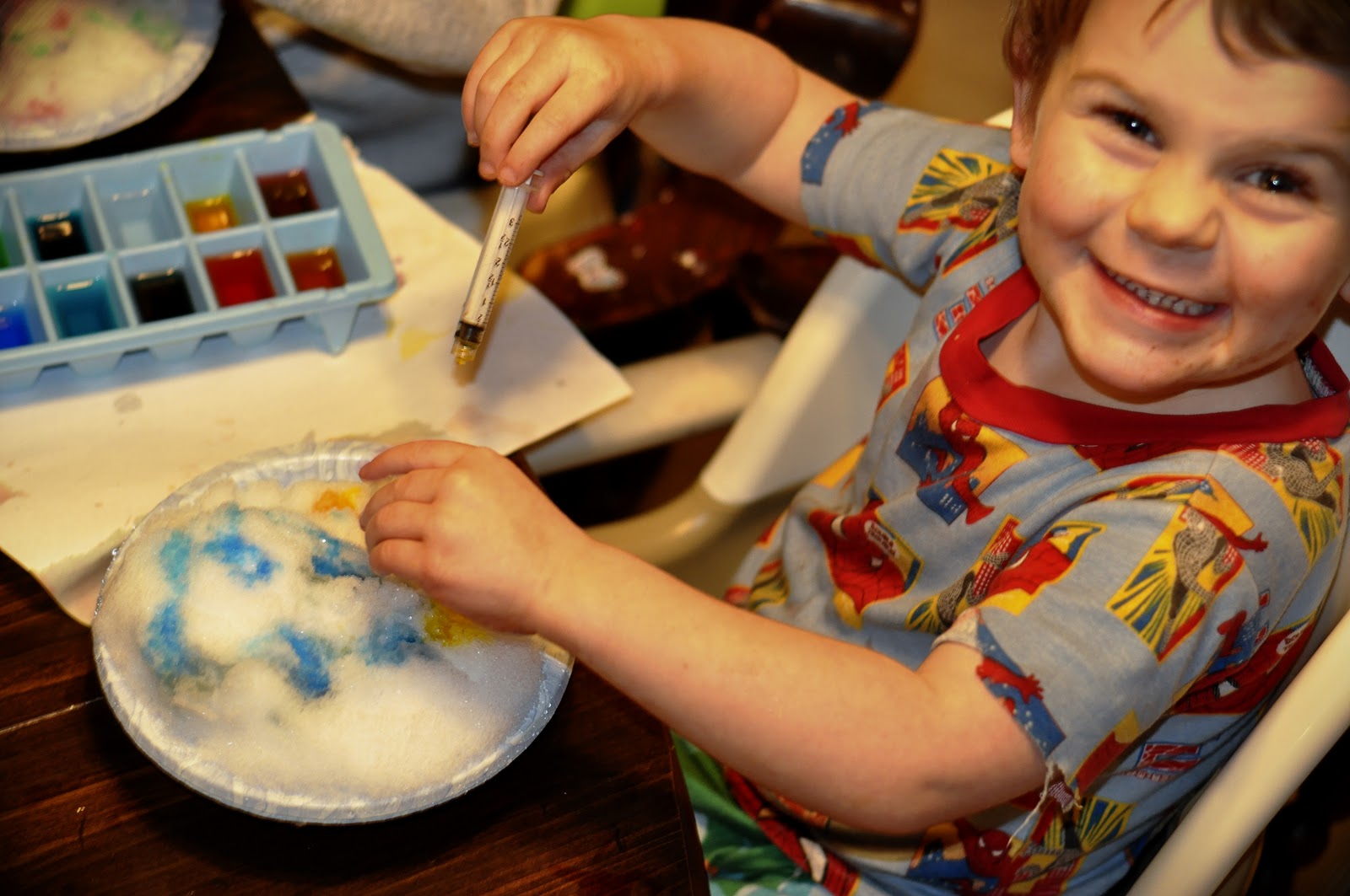 Across The Iron Road: Rainbow Snow!
