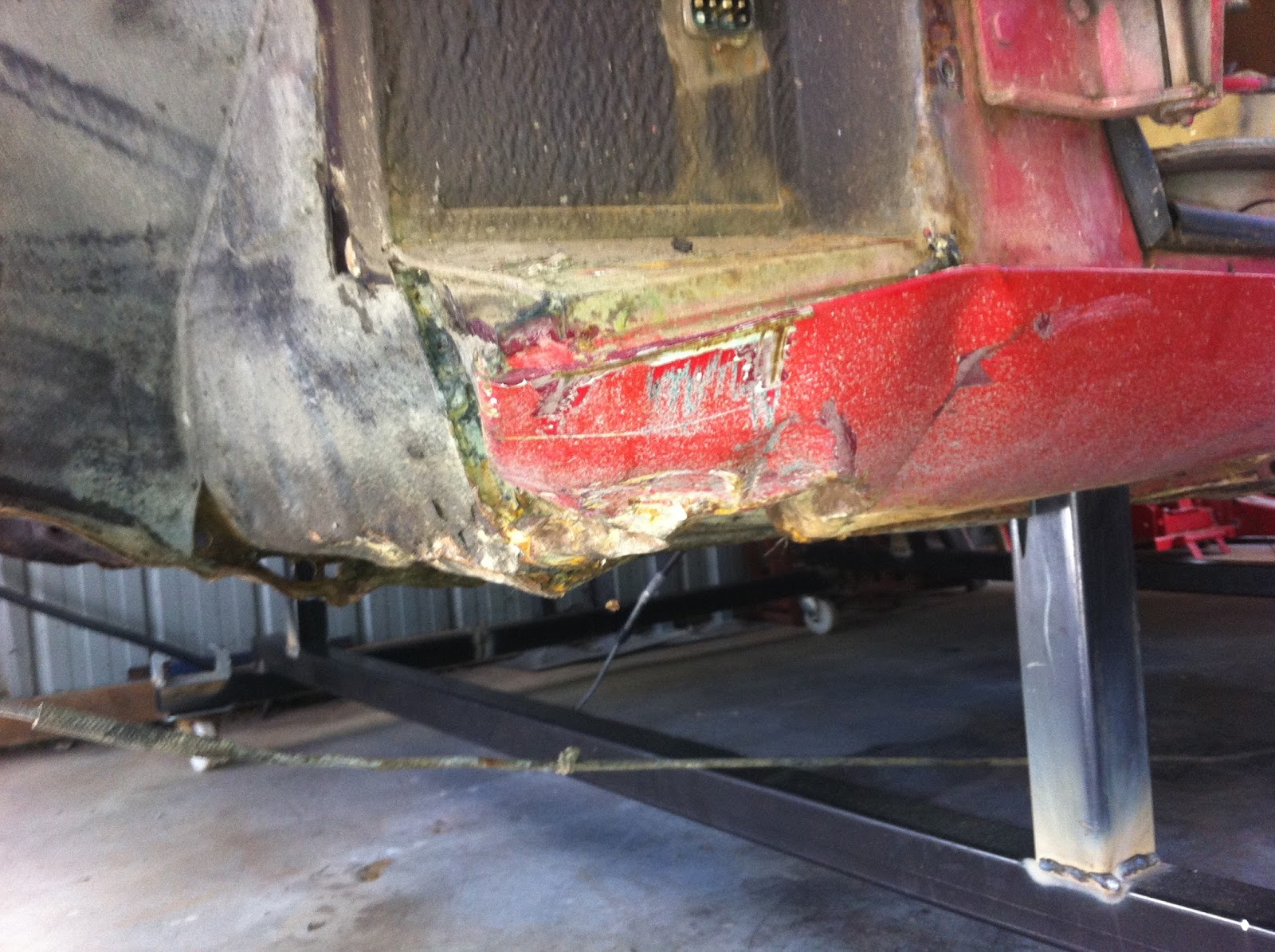 Jaguar XJS restoration/modification: Setting up for the project.