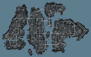 GTA Loucura: Mapa Completo de Liberty City (GTA IV)