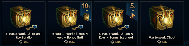 Surrender at 20: Red Post Collection: Masterwork Chests Now Available ...