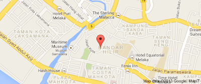 UNIQUE OF KOTA A FAMOSA, MELAKA: LOCATION