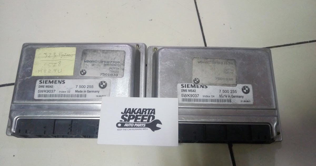 ecu ecm engine dme E46 E39 E38 Z3 ms42 7500255