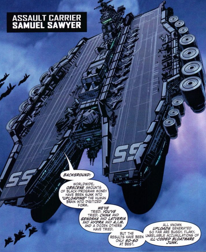 Seduced by the New...: Marvel Universe: S.H.I.E.L.D. Helicarriers